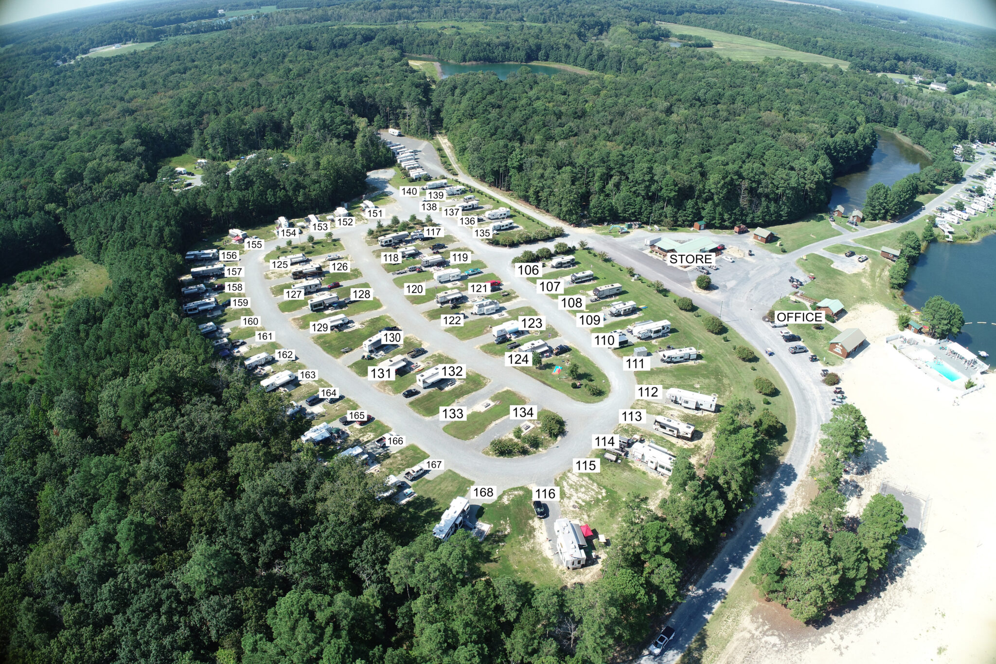 Campsite Maps | Island Resort Campground