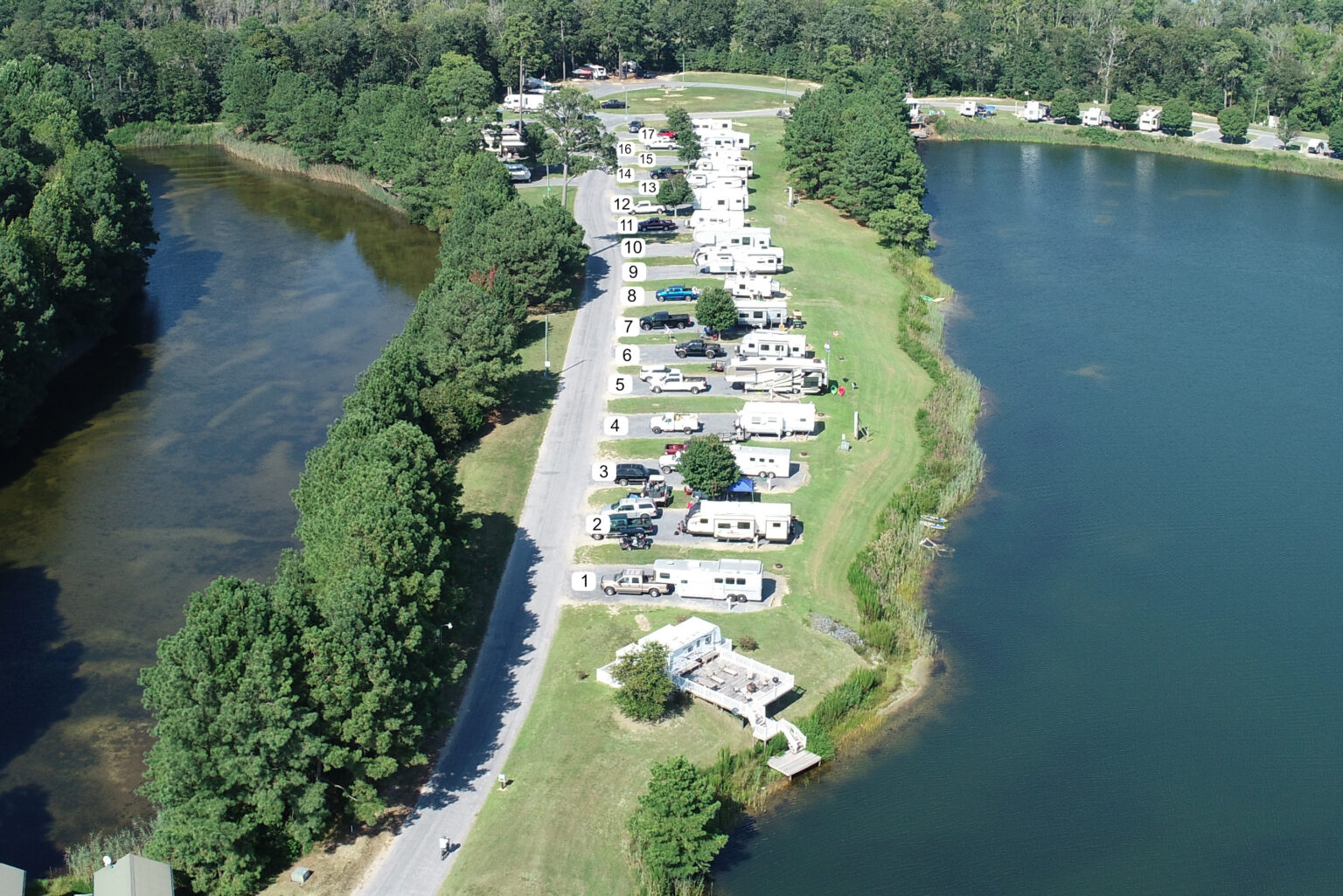 Campsite Maps | Island Resort Campground